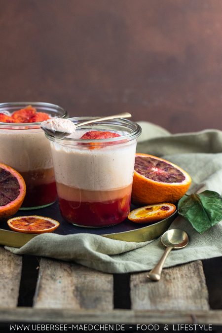 Orangencreme mit Aperol - einfaches Dessert für zwei - ÜberSee-Mädchen