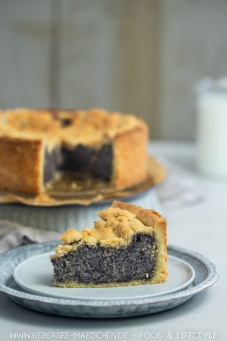 Mohnkuchen mit Streuseln wie vom Bäcker - ÜberSee-Mädchen